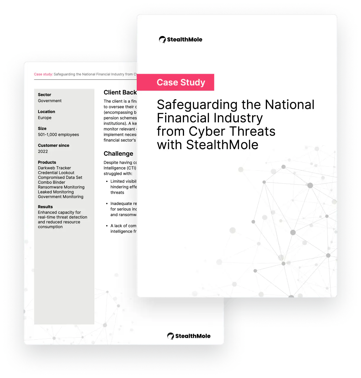 StealthMole Downloads - Government Case Study